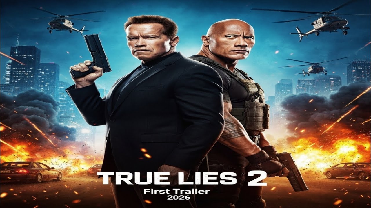 True Lies 2 Arnold Schwarzenegger and Dwayne Johnson movie 2026 First ...