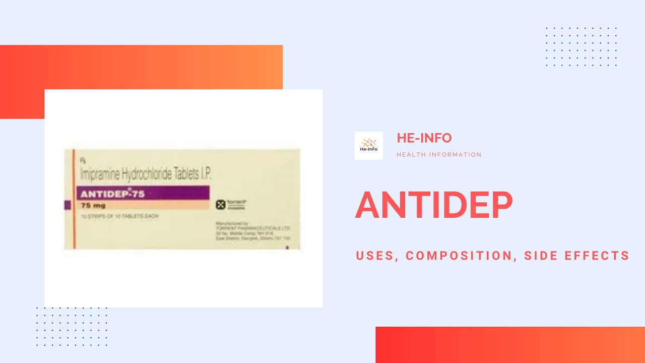 What is #Antidep: Uses, side effects, composition, manufaturer ...