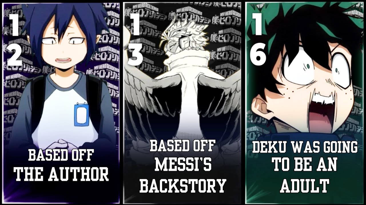 19 My Hero Academia Facts You Will Probably Find Interesting - YouTube