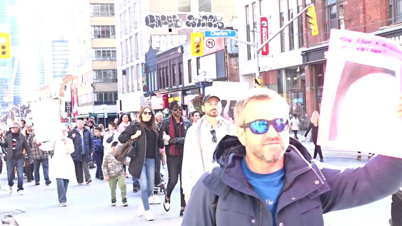 Toronto Rally Protest - Saturday Oct 17th 2020 - YouTube
