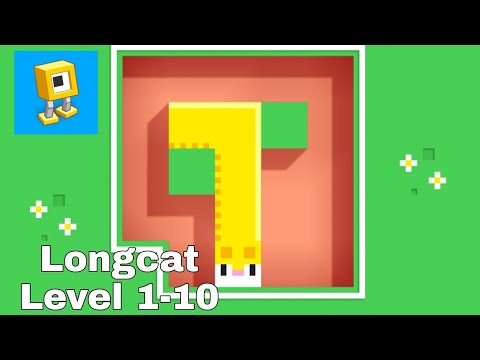 Fancade - Longcat | level 1-10 Gameplay - YouTube