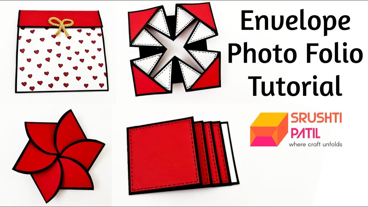 Envelope Photo Folio Tutorial by Srushti Patil - YouTube