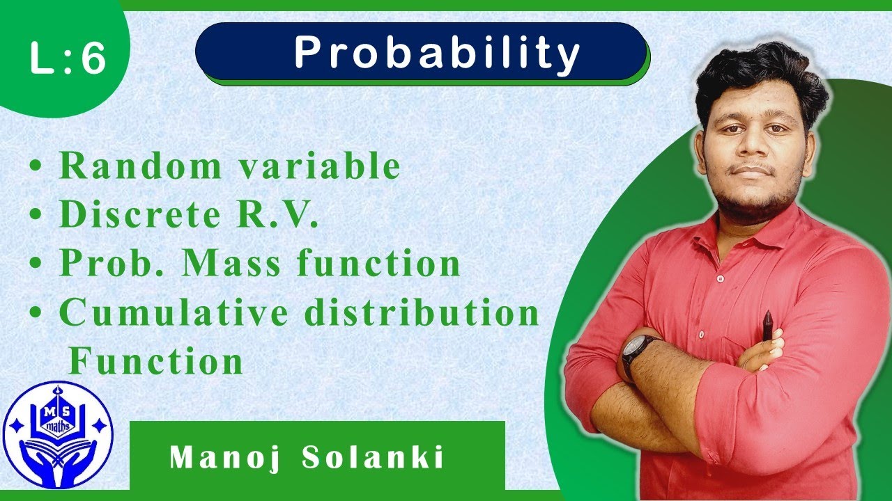 Random Variable Discrete And Continuous Random Variable Msmaths Youtube