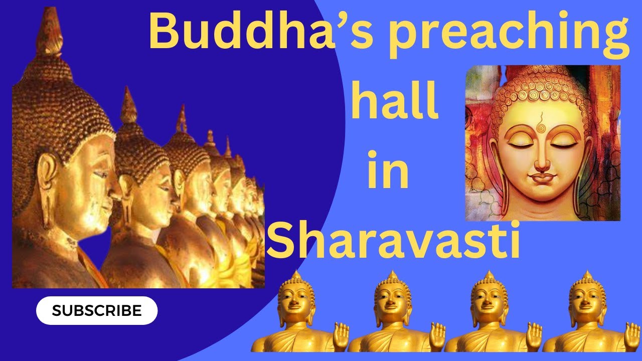 Buddha's preaching hall in Shravasti. #shravasti #buddhapreachinghall # ...