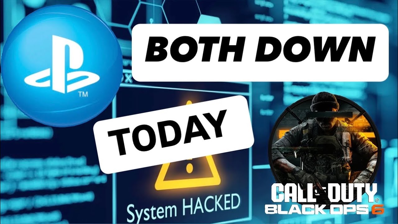 PSN DOWN Today! Both PlayStation Network & BO6 Connection Failed - YouTube