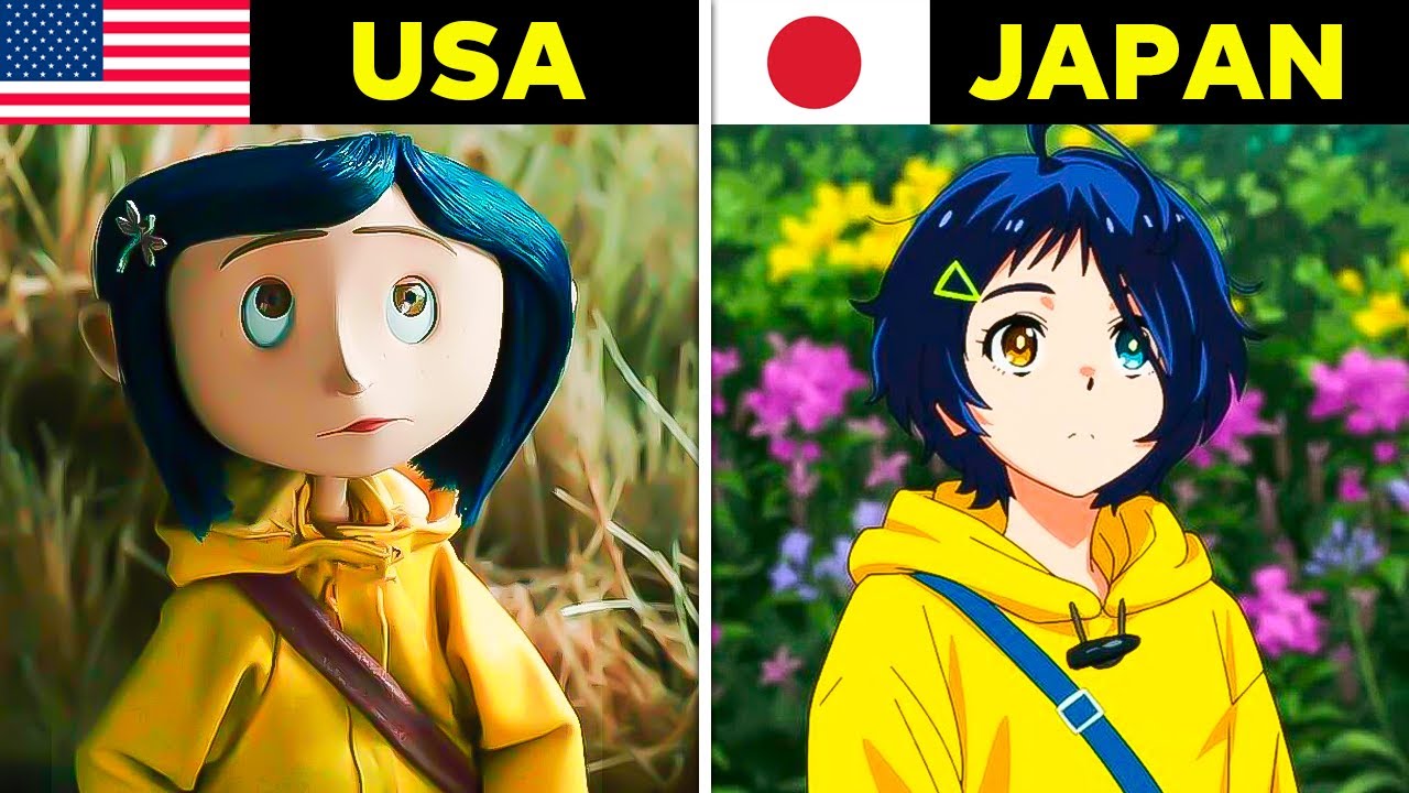 12 CARTOONS THAT ARE DIFFERENT IN OTHER COUNTRIES - YouTube