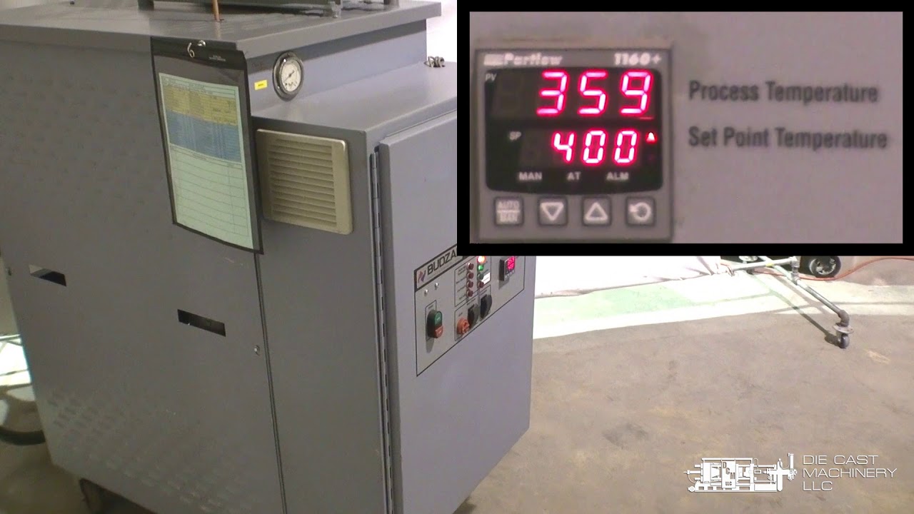 Budzar 24 kW Hot Oil Temperature Control Unit Model 1SSOT, Silver ...