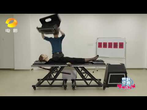 Box Sword + Sawing in half magic illusion - YouTube