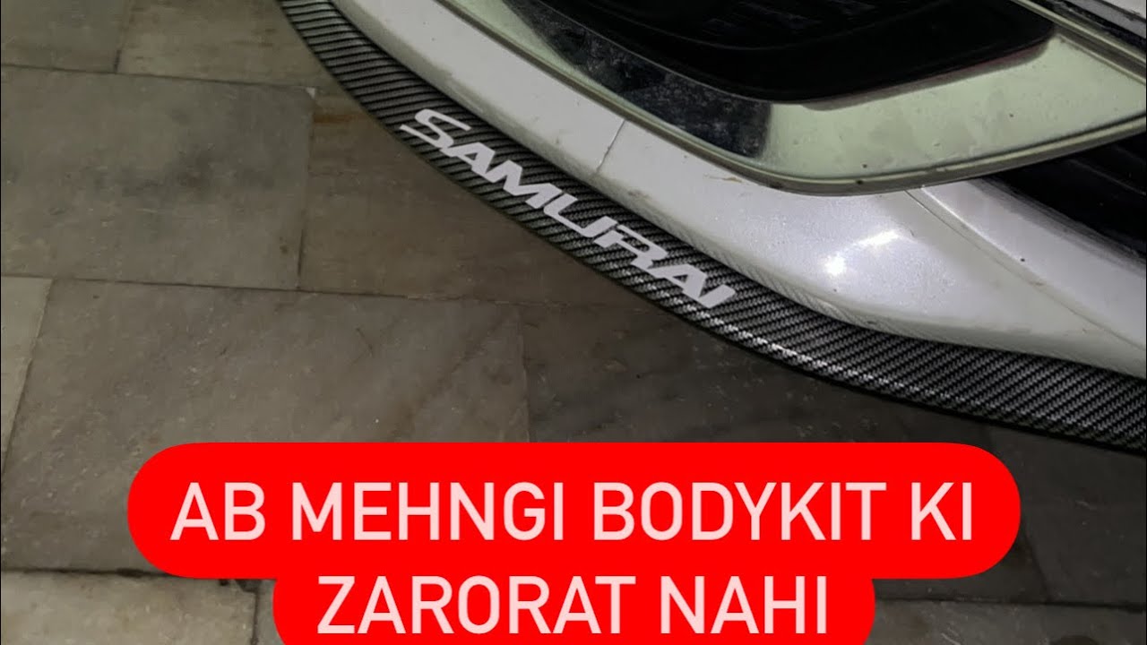 Samurai Lip Installation And Review In CIaz/Bodykit Killer - YouTube