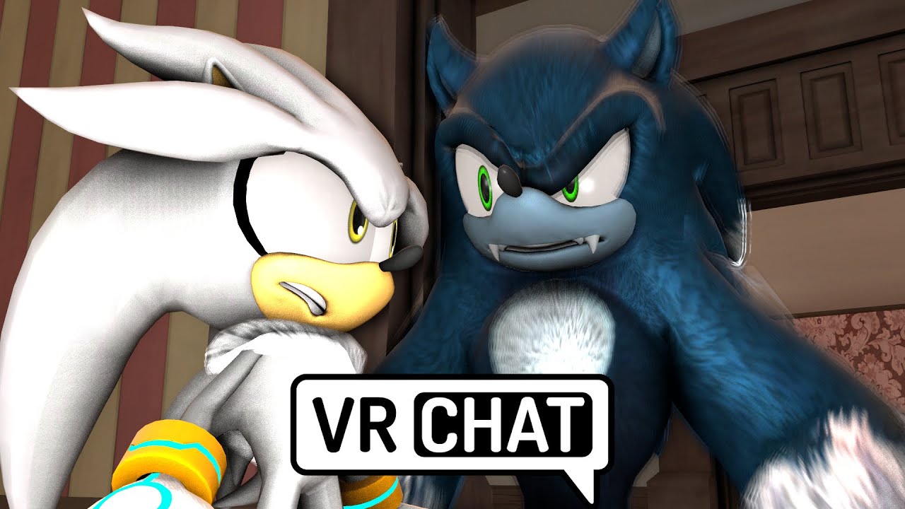 Silver Meets Sonic The Werehog! (VR Chat) - YouTube