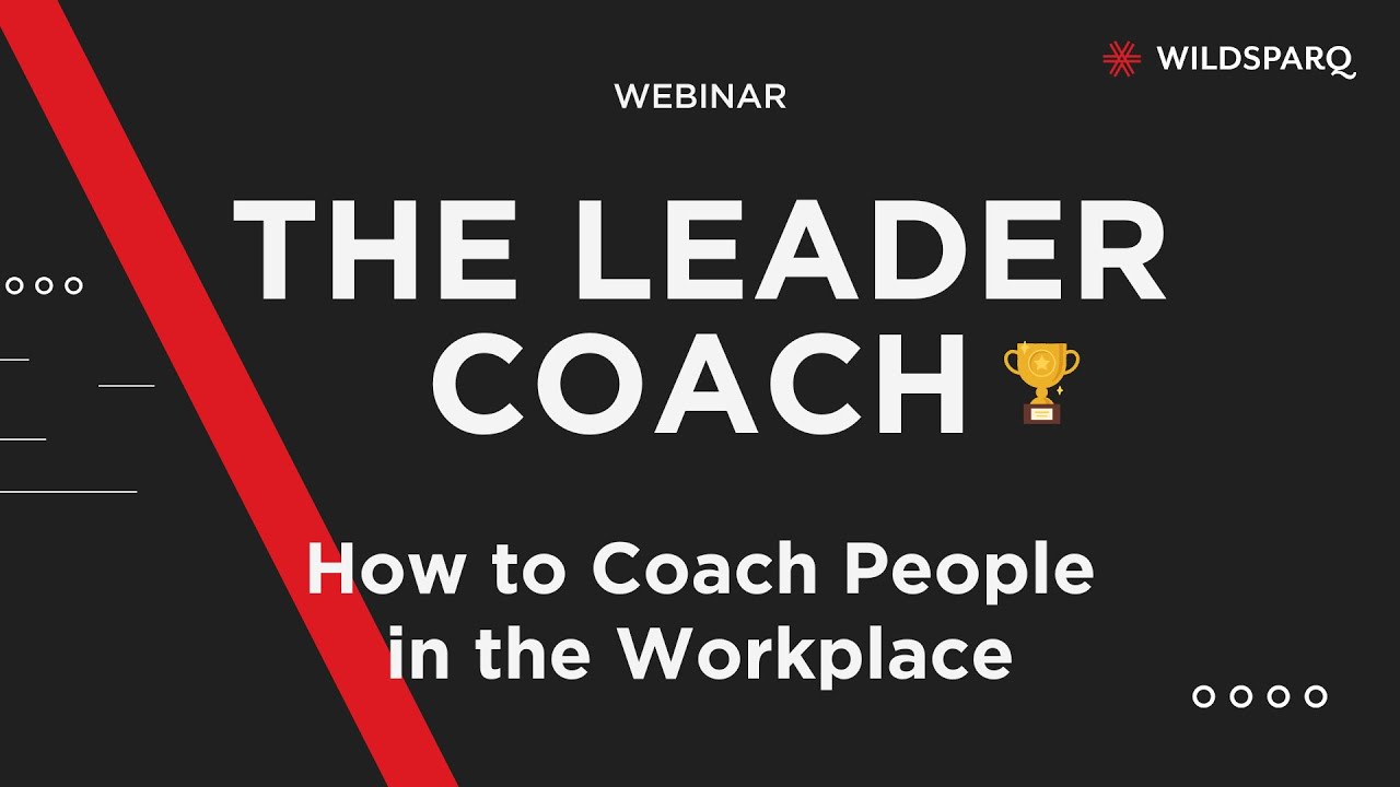 How to Coach People at Work - Coaching in Leadership - YouTube