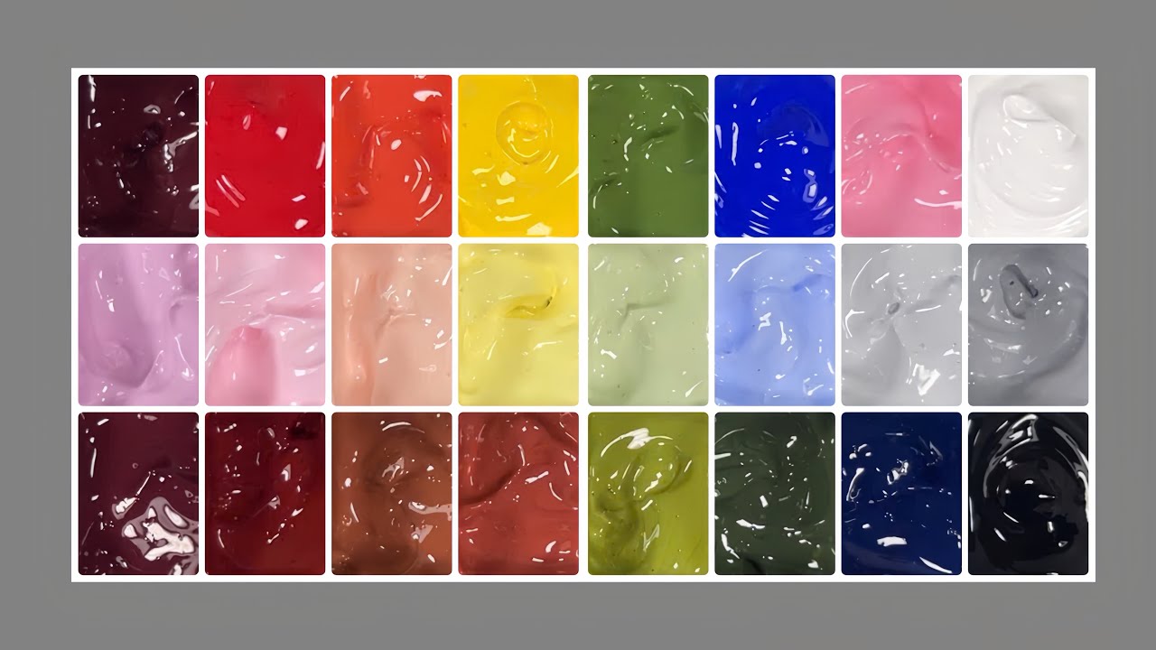 You Won't Believe that These 24 Colors Come From 5 Colors - Coloring at ...