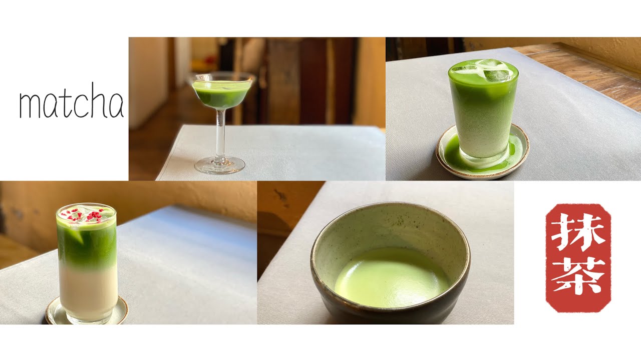 4 formas de preparar el TÉ MATCHA | matcha tradicional y matcha latte ...