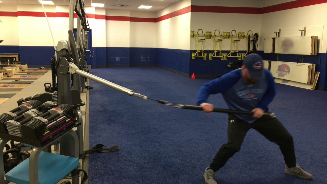 Keiser Rotational Power Lateral Chop - YouTube
