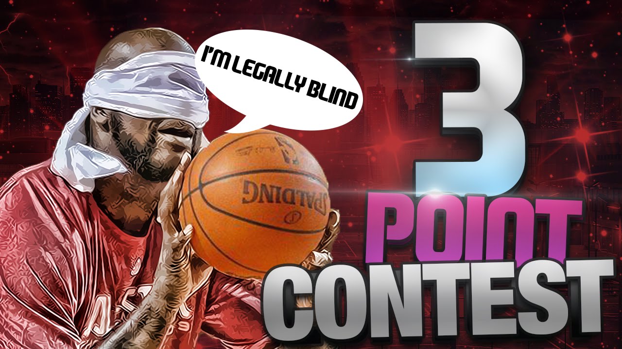 NBA 2K16 THREE POINT CONTEST - SHAQ VS KAREEM ABDUL JABAR - YouTube