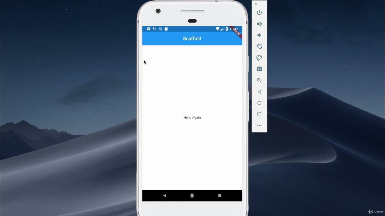 53 Flutter Scaffold Widget and Properties Building Flutter Apps Flutter ...