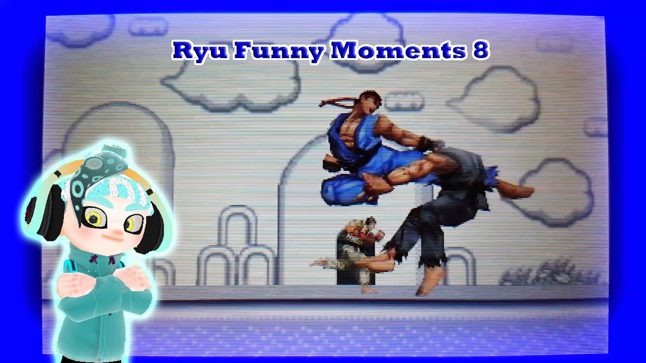 Ryu Funny Moments 8 | Smash 4 - YouTube