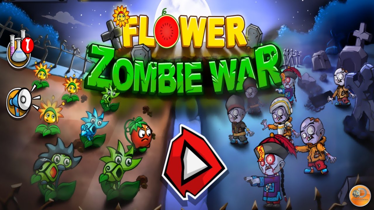 Flower Zombie War - Gameplay (Android) - YouTube