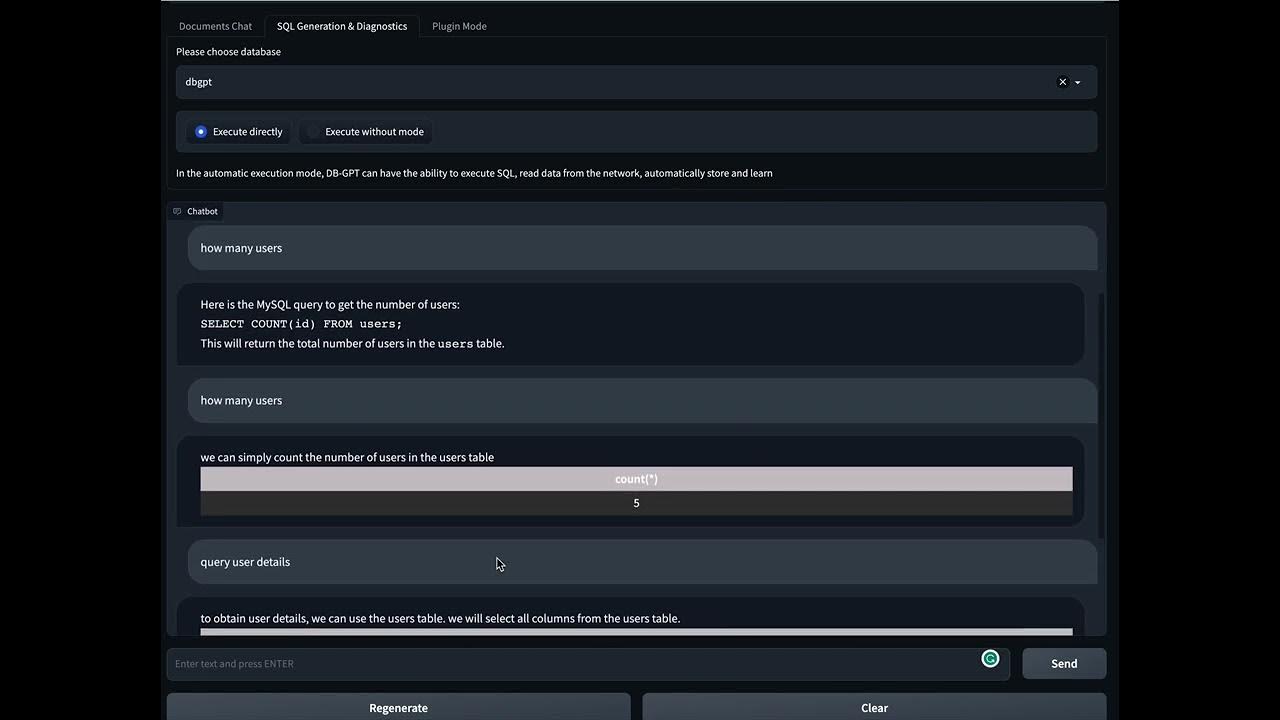 Chat With Database use Private DB-GPT Framework, Which Based On A ... Chat With Database use Private DB-GPT Framework, Which Based On A ...