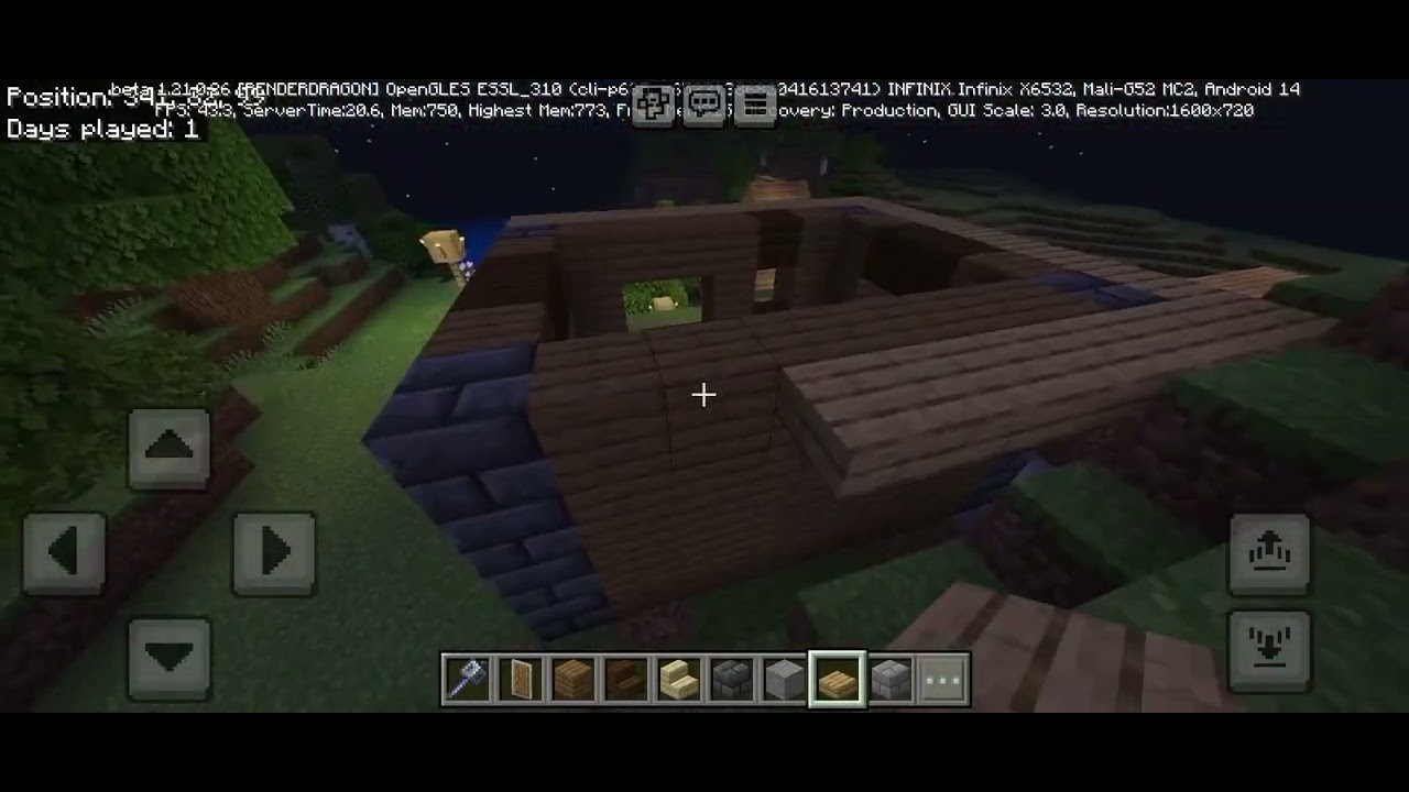Let's create a simple starter base/ house in Minecraft - YouTube