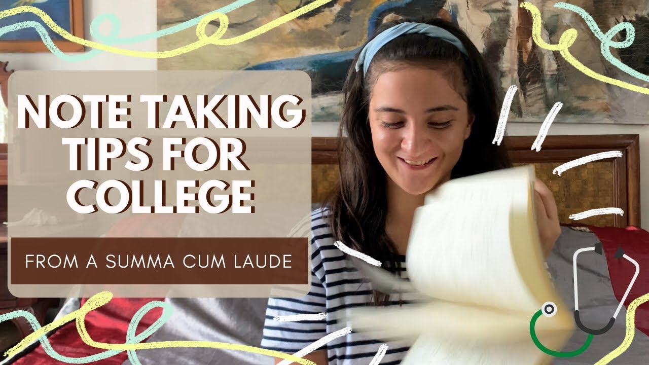 Note Taking Tips for Pre-Med from an Honor Student | Effective Study ...