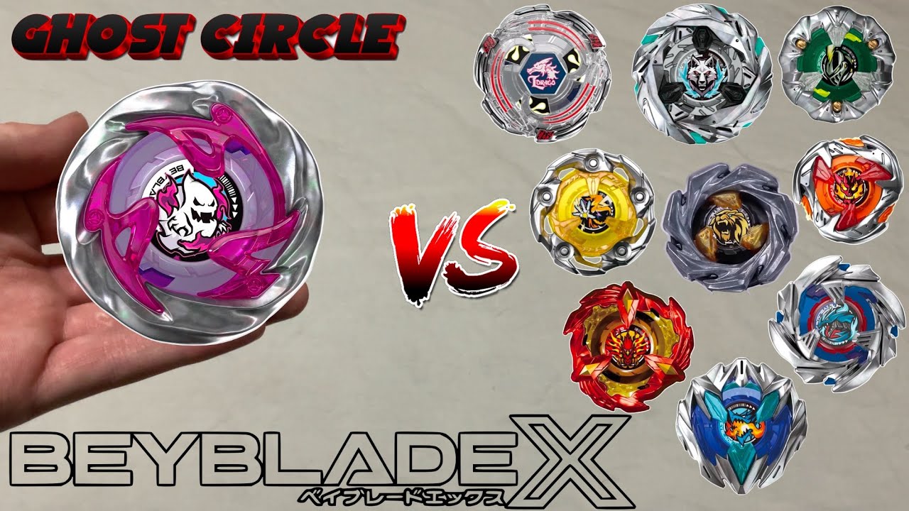 Reiyu Kuwabara & Ghost Circle VS BEYBLADE X - YouTube