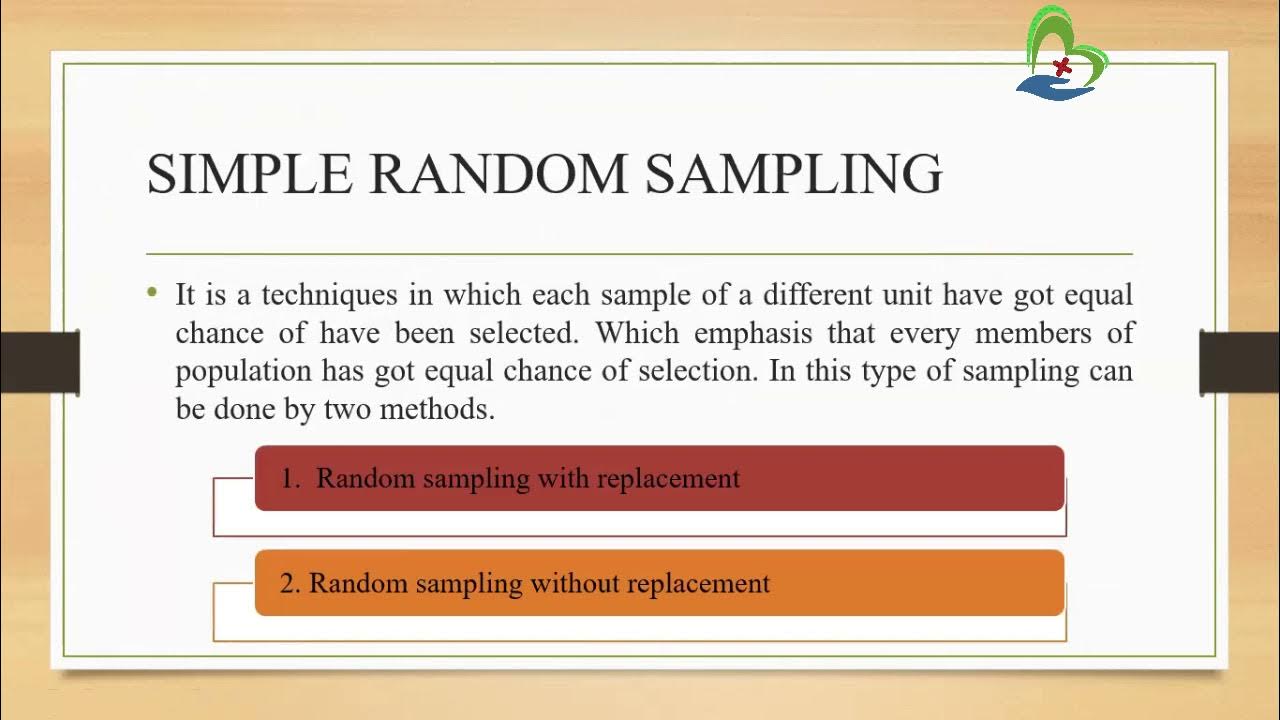 KNOWLEDGE NURSING | PROBABILITY SAMPLING 2 TYPES - YouTube