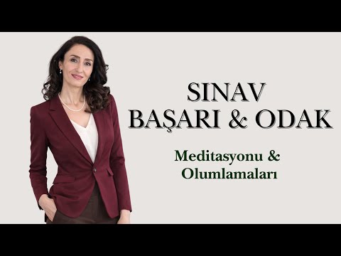 Sayı Sekanslı Sınav Başarı ve Odak Meditasyonu | Nazan Gönültaş