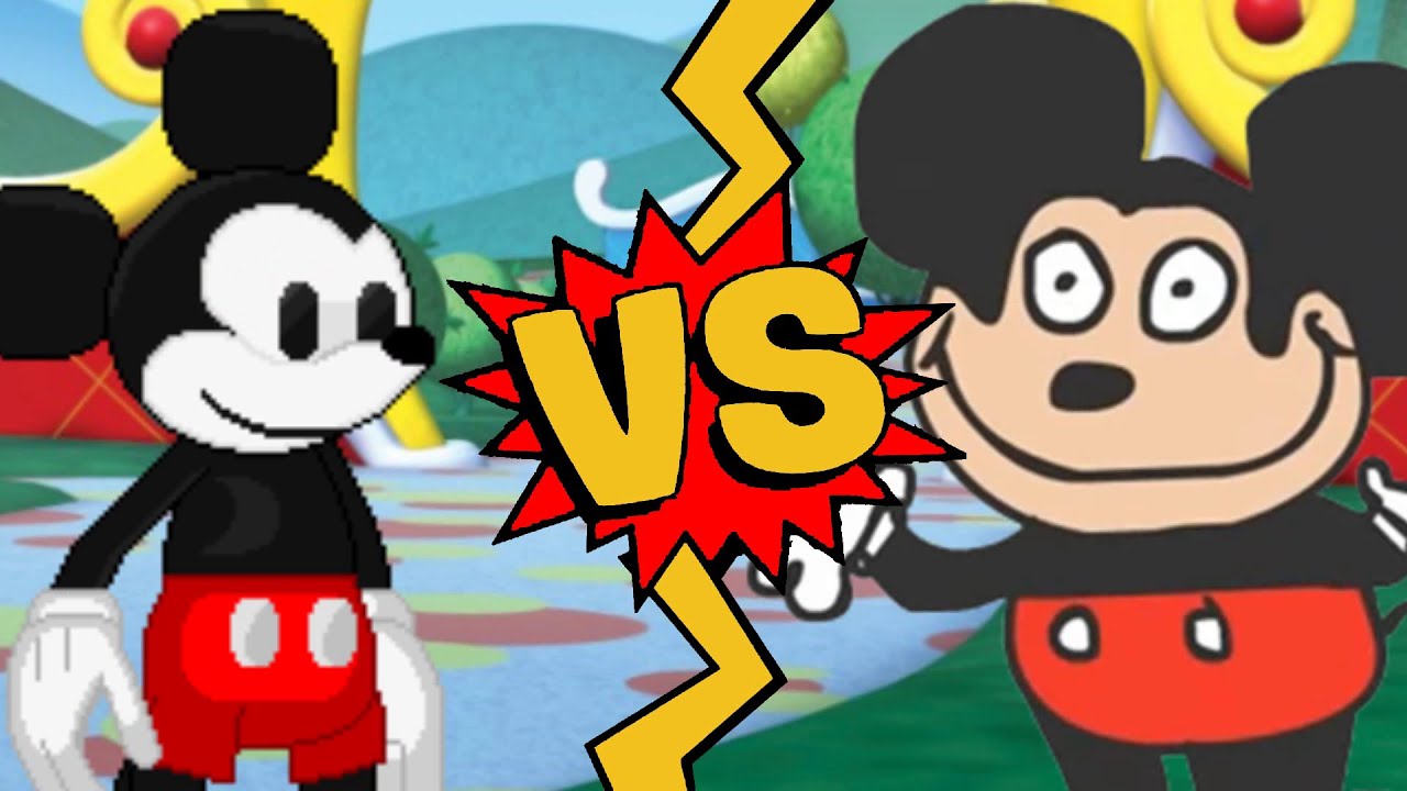 M.U.G.E.N. Battles | Mickey Mouse vs Mokey | Disney vs Mokey show - YouTube