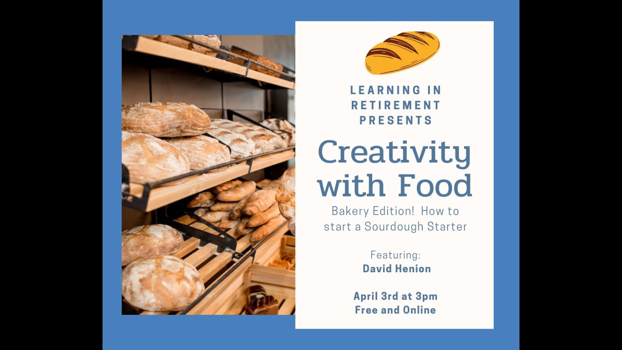 LIR Special Program Baking with David Henion - YouTube