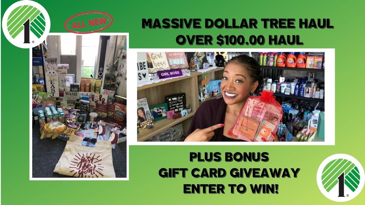 MASSIVE OVER $100 Dollar Tree Haul~All NEW FINDS & NAME BRANDS 💃🏽Plus ...