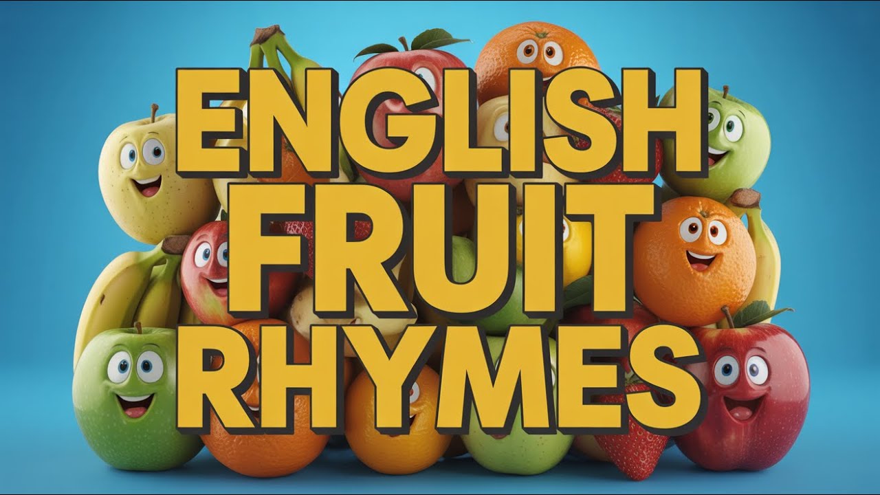 Fruits Rhymes for Toddlers | Fun English Songs to Learn Apple Banana ...