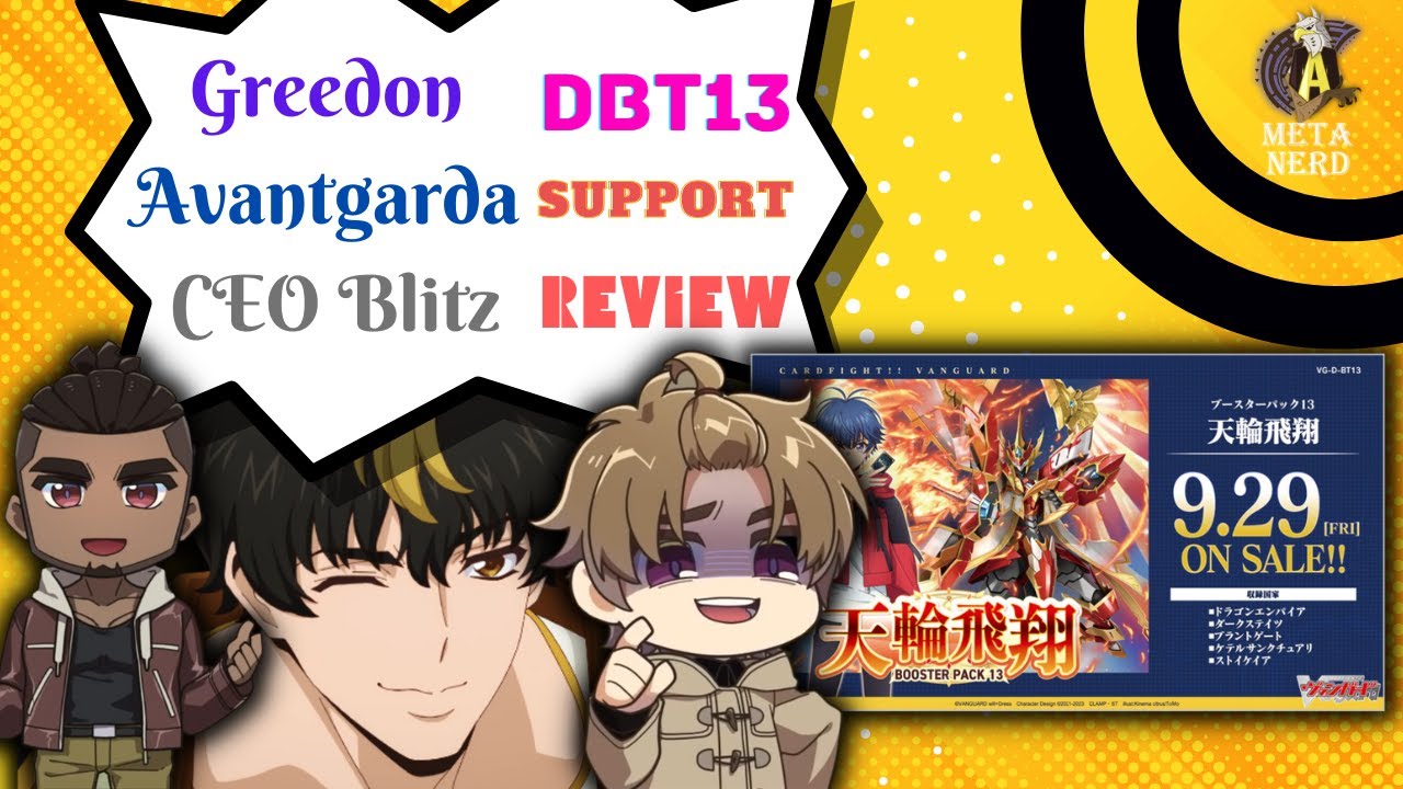 DBT13 "Greedon, Blue Deathster, Wilstra" Support Review - Cardfight ...