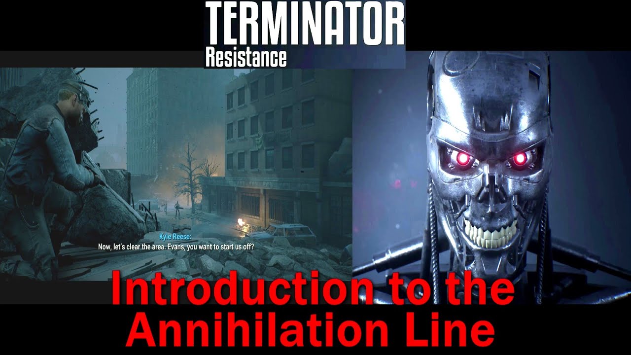 Terminator: Resistance- Annihilation Line DLC/Hard Difficulty- Intro ...