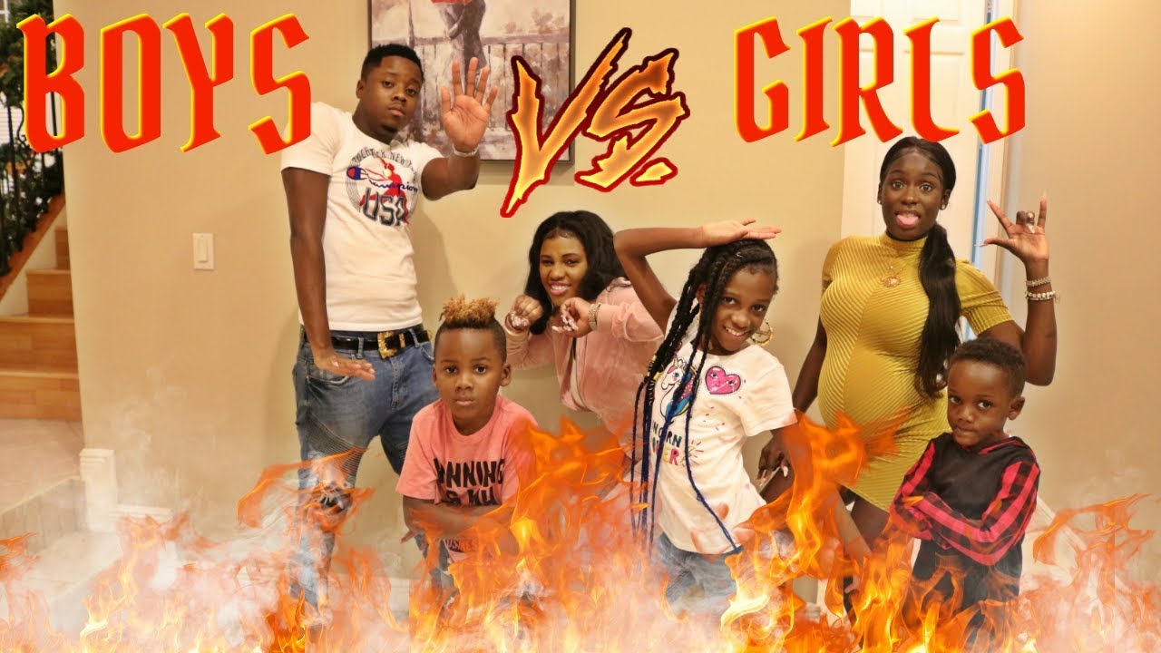 Freeze Dance Challenge GIRLS vs BOYS - YouTube