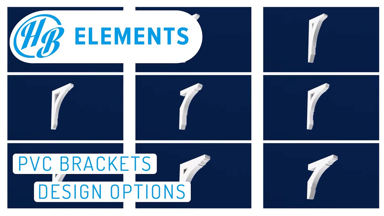 PVC Brackets | Design Options - YouTube