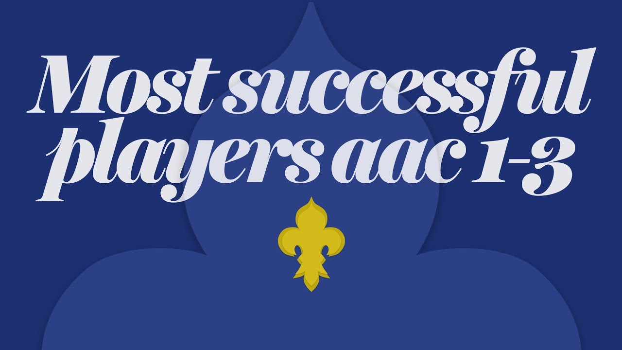 An Aesthetic Competition 1-3 - Most Successful Players - YouTube