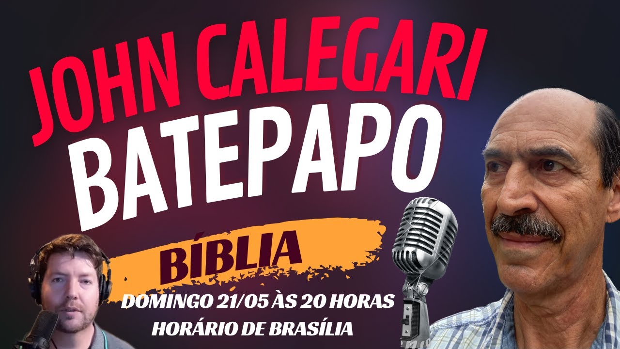Live com o irmão John Calegari ex ancião ccb dúvidas da Bíblia - YouTube