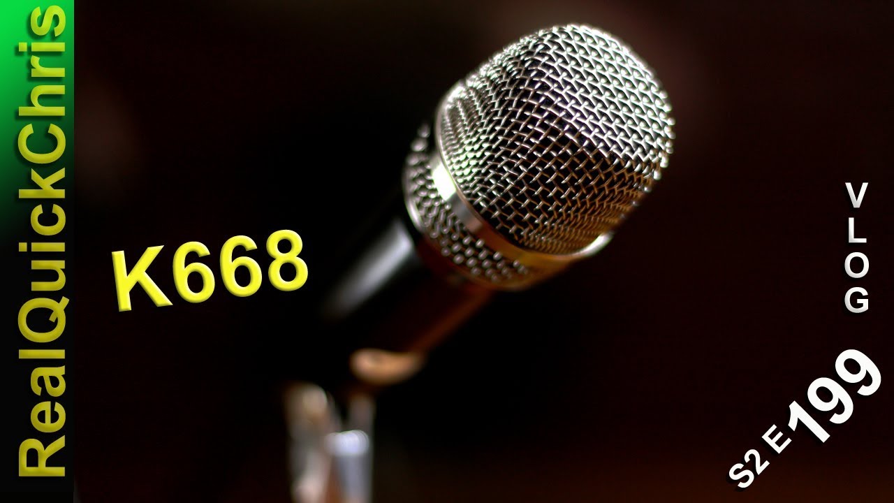 FIFINE K668 USB Microphone review s2e199 - YouTube