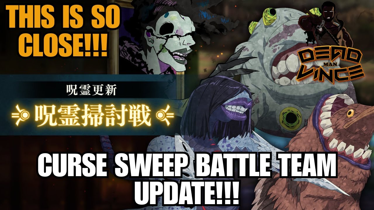 I FINALLY LOCKED IN MY CURSE SWEEP BATTLE TEAMS!!! | JJK PHANTOM PARADE ...