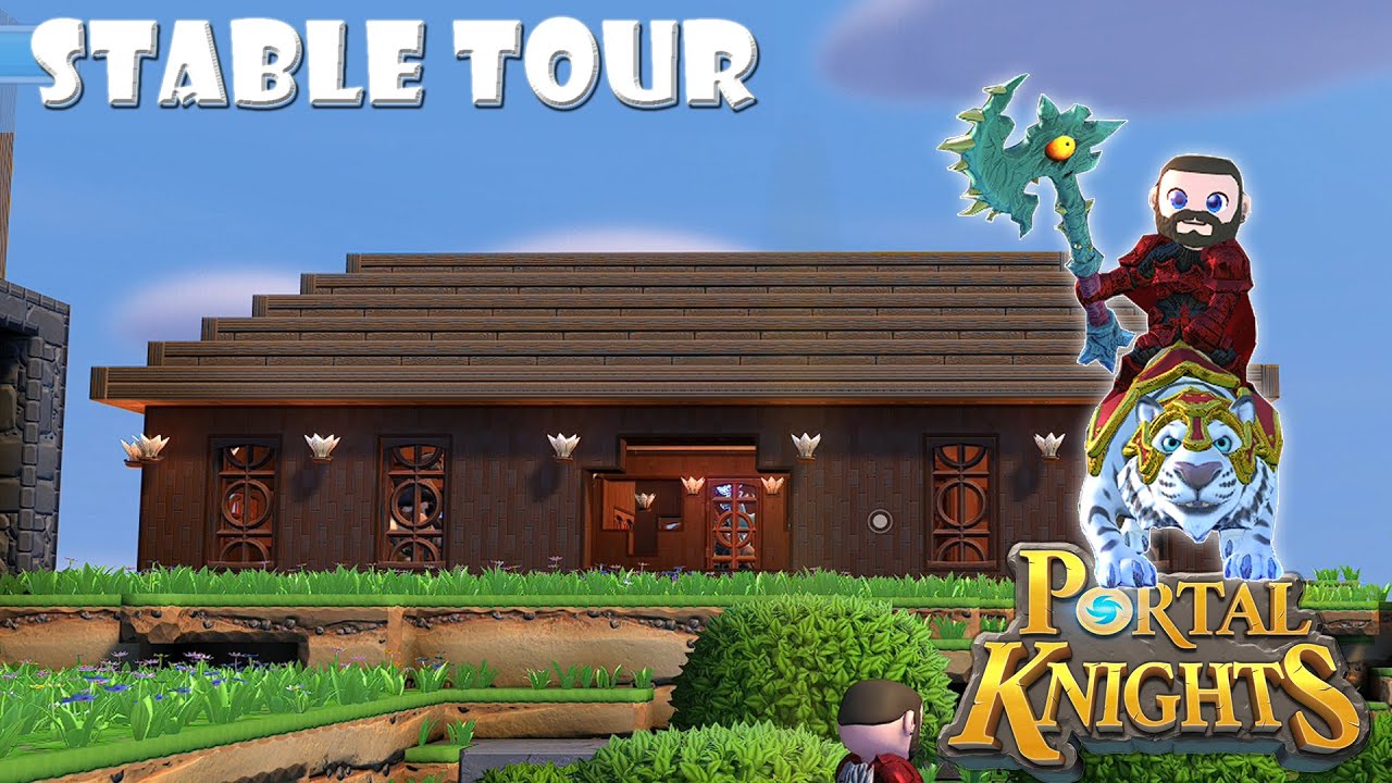 Portal Knights - Stable Tour - MOUNTS - YouTube