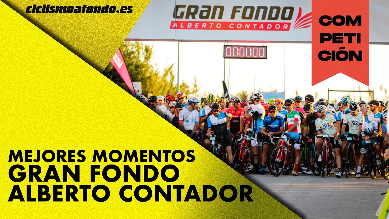 🚨 Los mejores momentos de la TotalEnergies Gran Fondo Alberto Contador ...