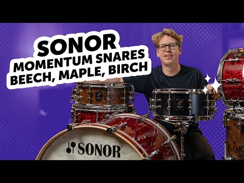 Which Sonor Momentum Snare Sounds Best? Beech vs Birch vs Maple