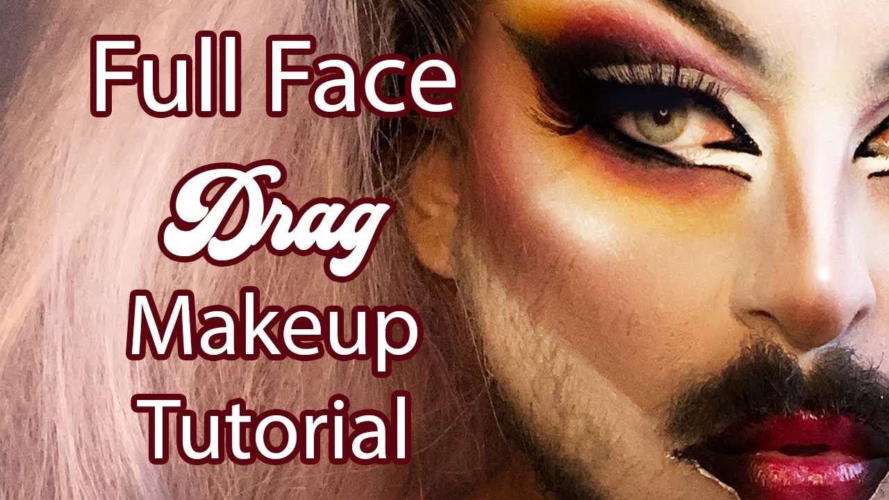 Full Drag Makeup Tutorial with The Lass Midnight - YouTube