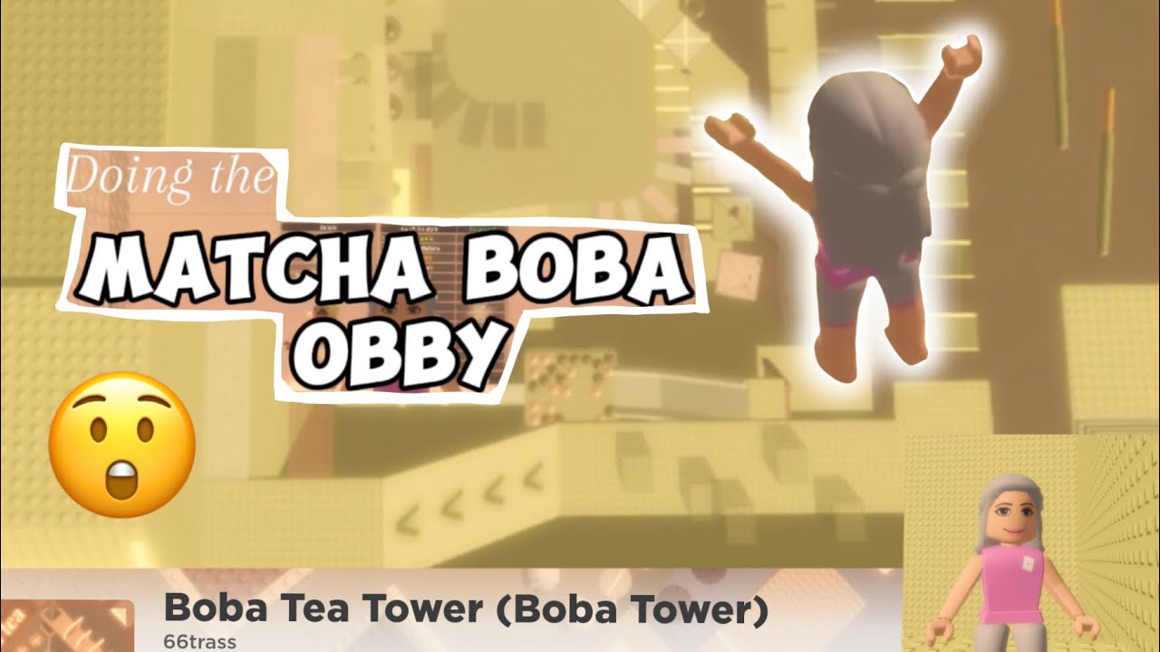 Matcha Boba Obby In Roblox | Part 1/7 - YouTube