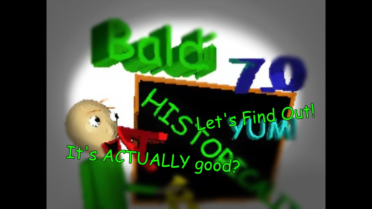 Let's Rating Baldi 7.0... | Rating people mod EP. 1 - YouTube