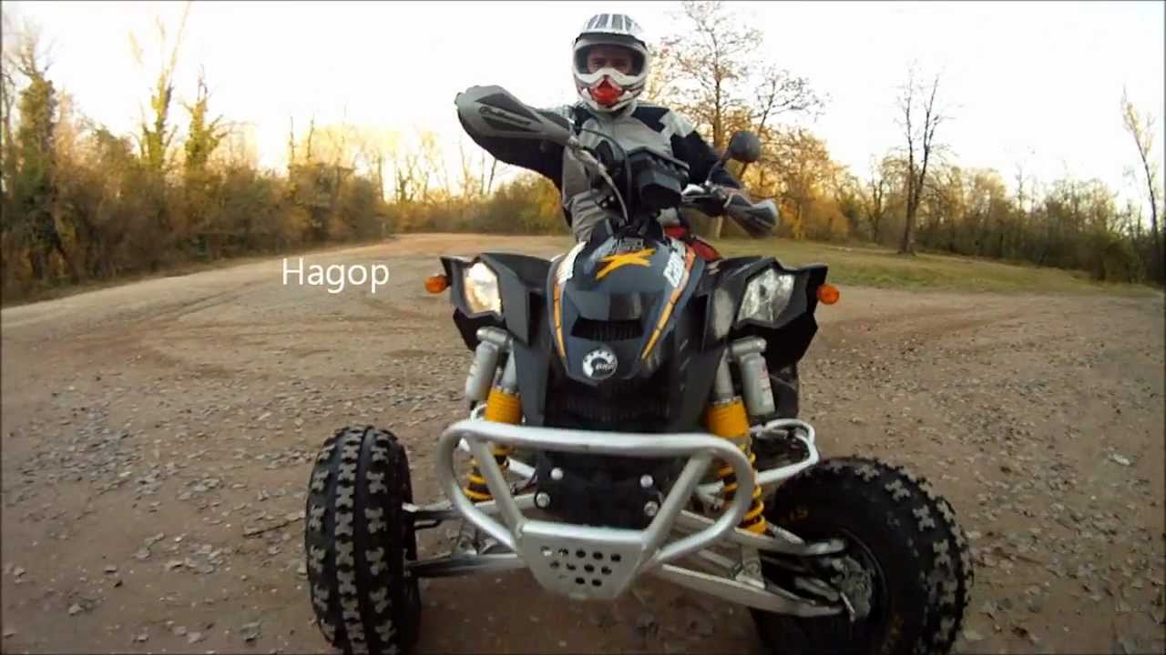 Quad Can am 450 Drifting HD GoPro - YouTube