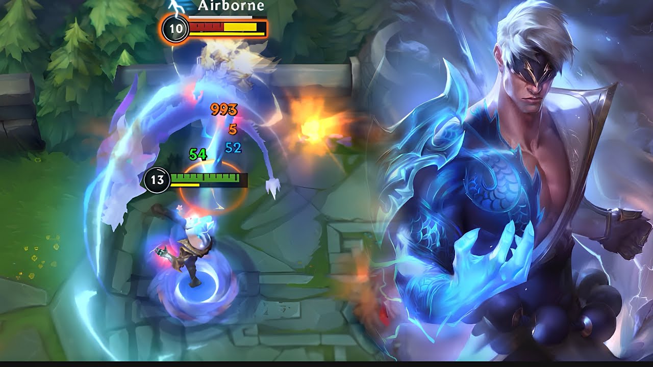 BEST LEE SIN SKIN EVER! STORM DRAGON LEE SIN (NEW LEGENDARY SKIN) WILD ...