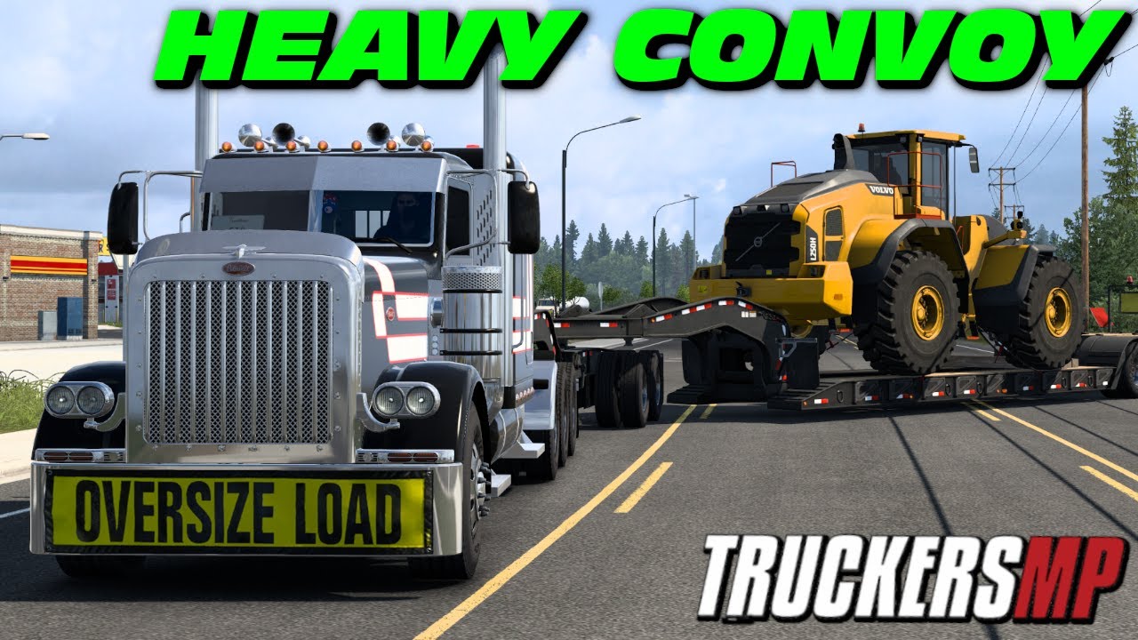 EPIC HEAVY HAUL CONVOY INTO WYOMING !! | FTG Convoy // Come Ride Along ...