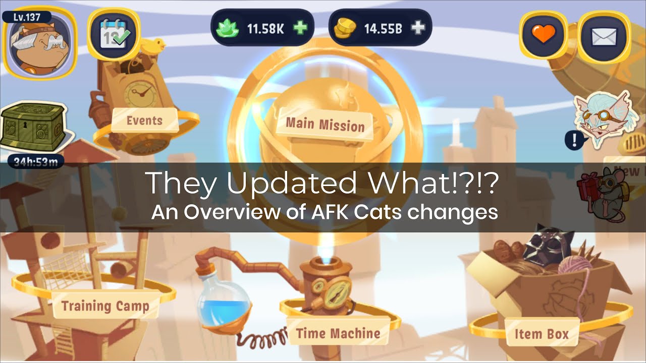 AFK Cats - Reworks to Cats - YouTube